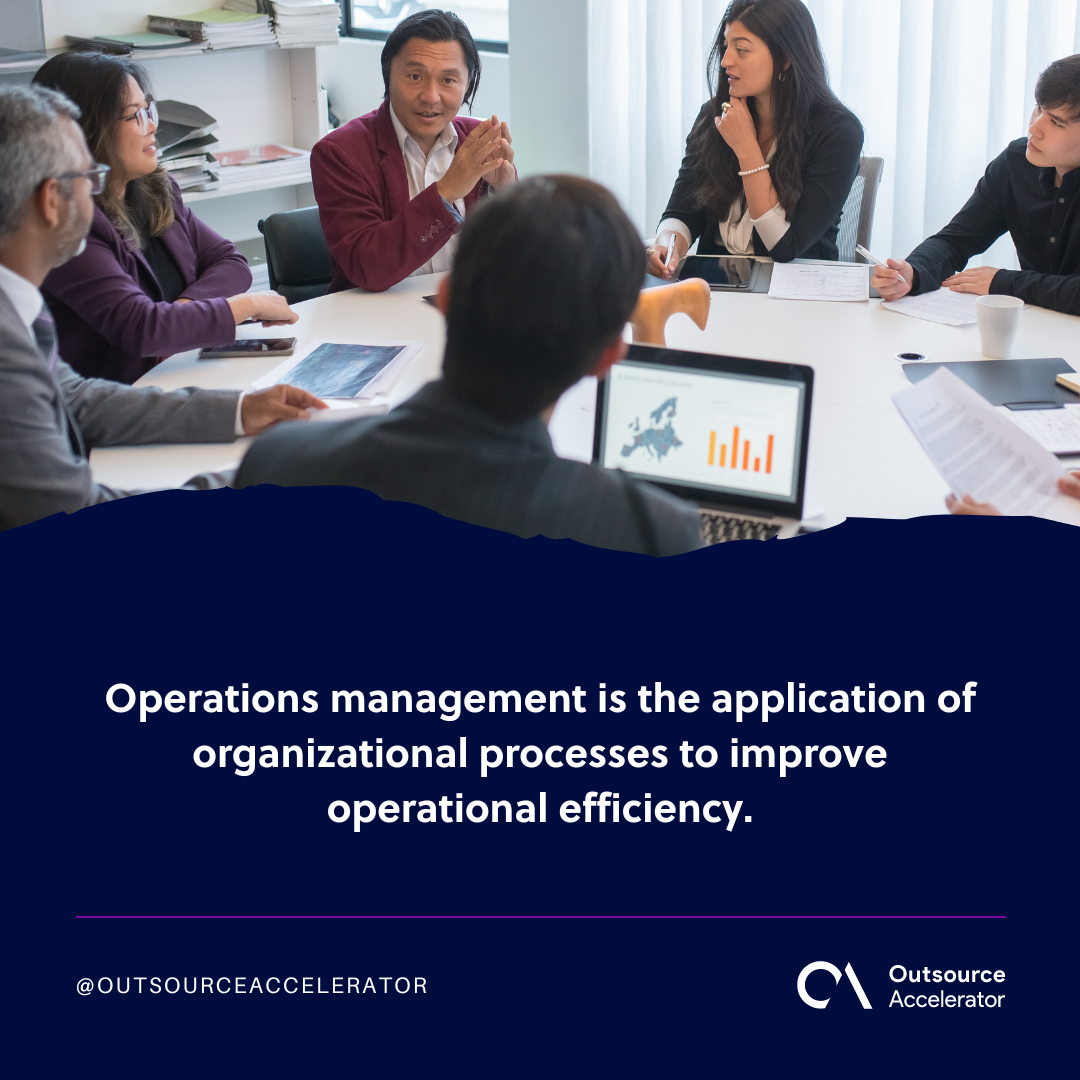 Operations management | Outsourcing Glossary | Outsource Accelerator