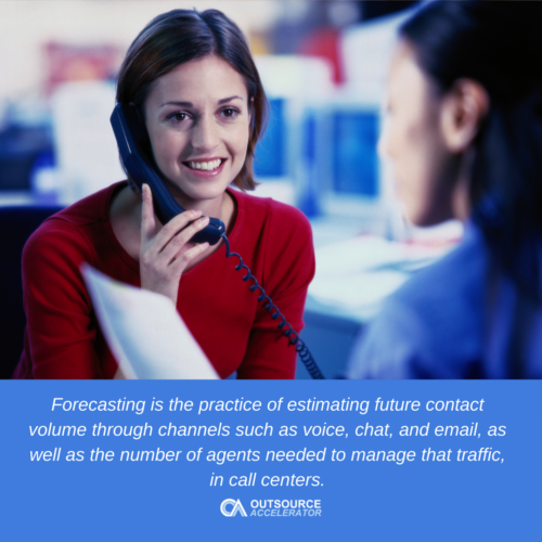 Call center forecasting | Outsourcing Glossary | Outsource Accelerator