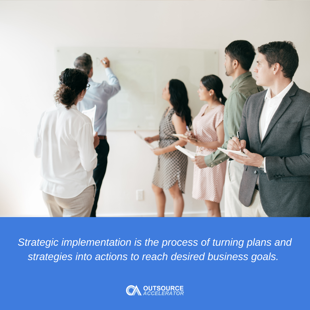 Strategy implementation | Outsourcing Glossary | Outsource Accelerator