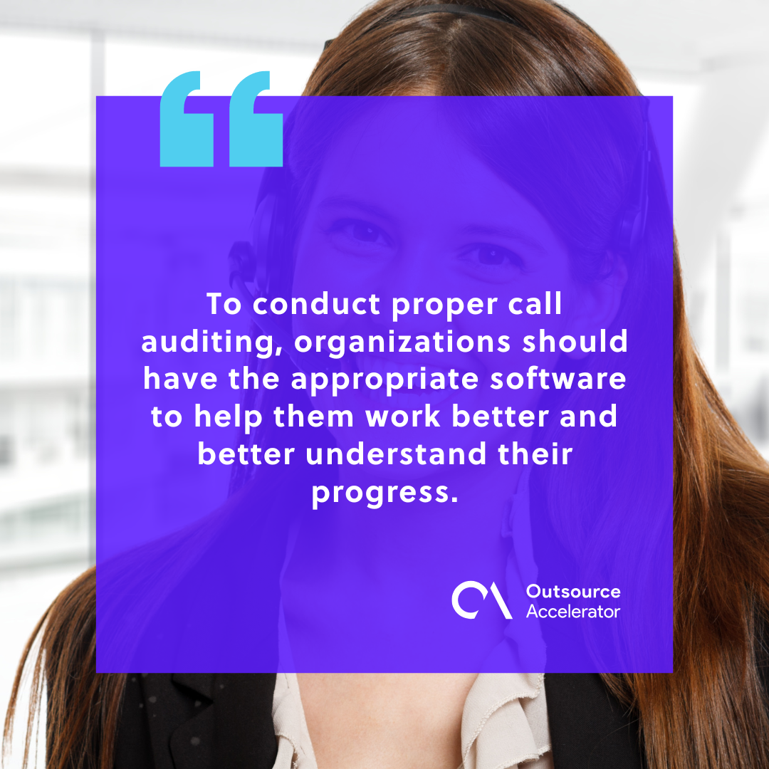 An eight-minute guide into call auditing services | Outsource Accelerator
