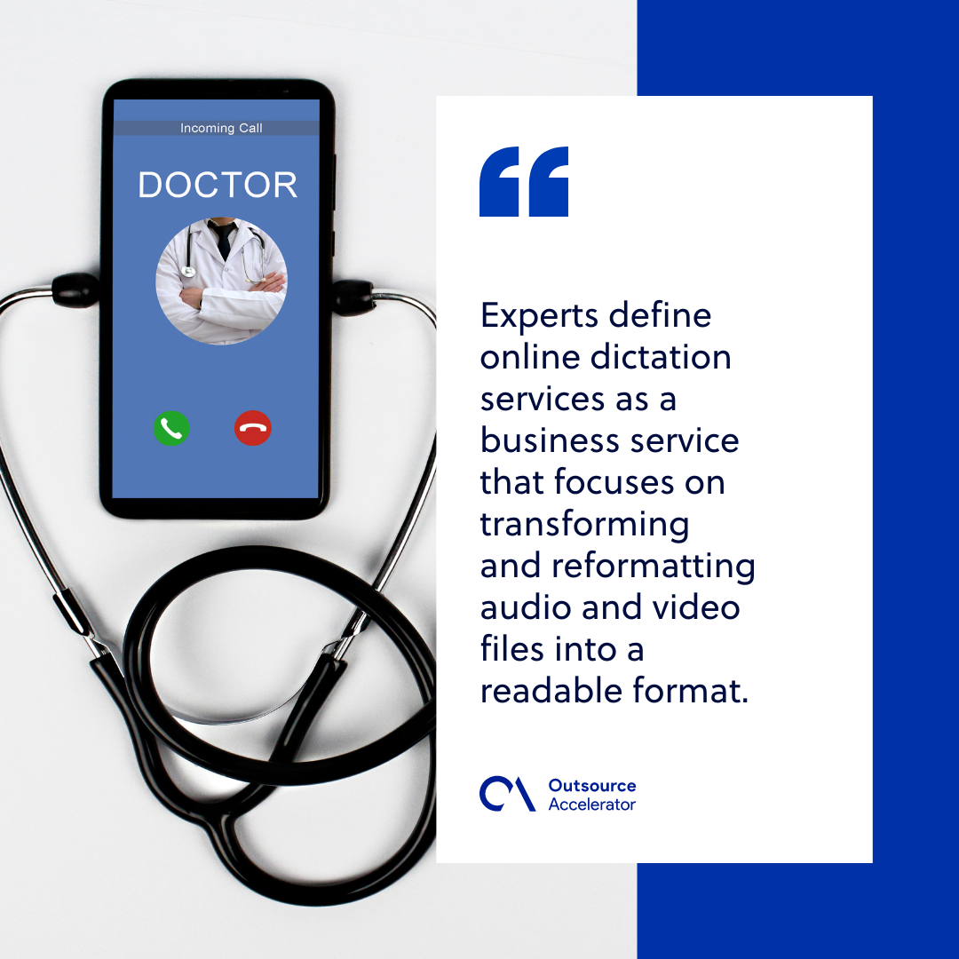 Why dictation services are important to healthcare professionals ...