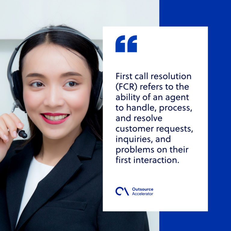 Everything you need to know about first call resolution | Outsource ...