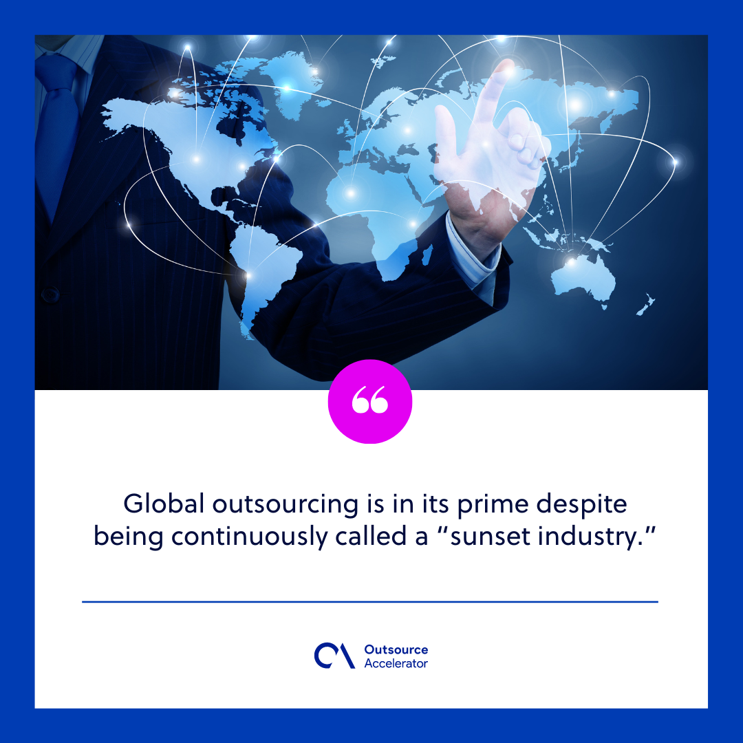 Globalization and outsourcing: How the industry evolved over time ...