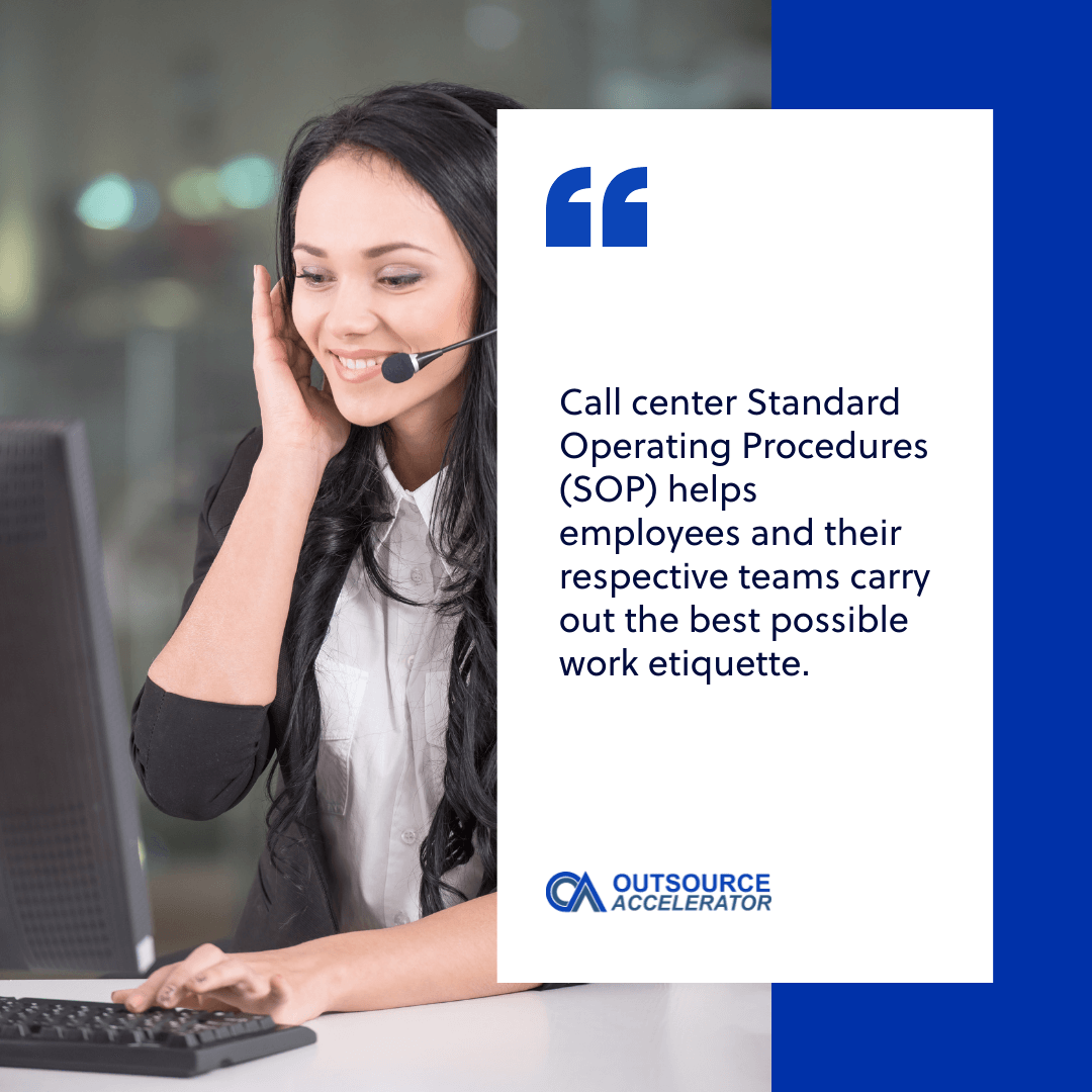 Call center standard operating procedures and best practices ...