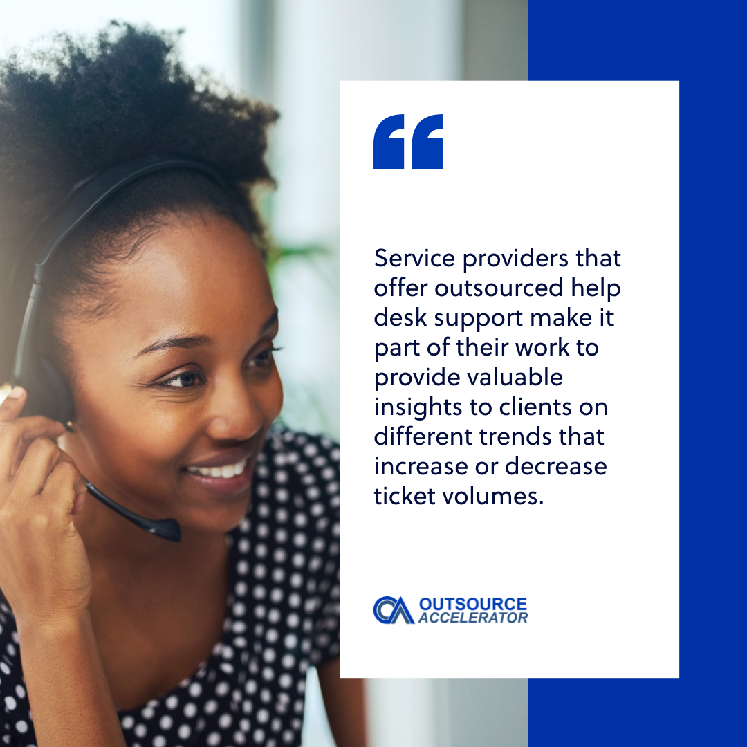 Advantages of outsourced help desk services | Outsource Accelerator