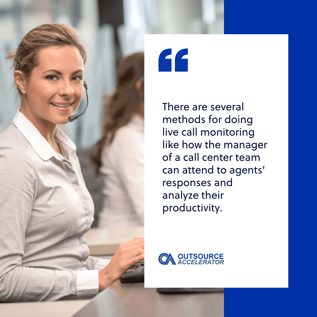 Live monitoring | Outsourcing Glossary | Outsource Accelerator