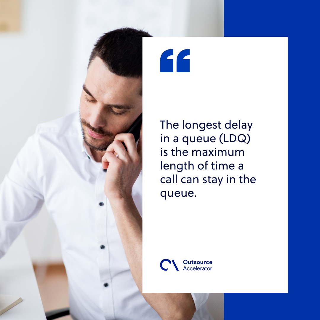 Longest delay in queue | Outsourcing Glossary | Outsource Accelerator