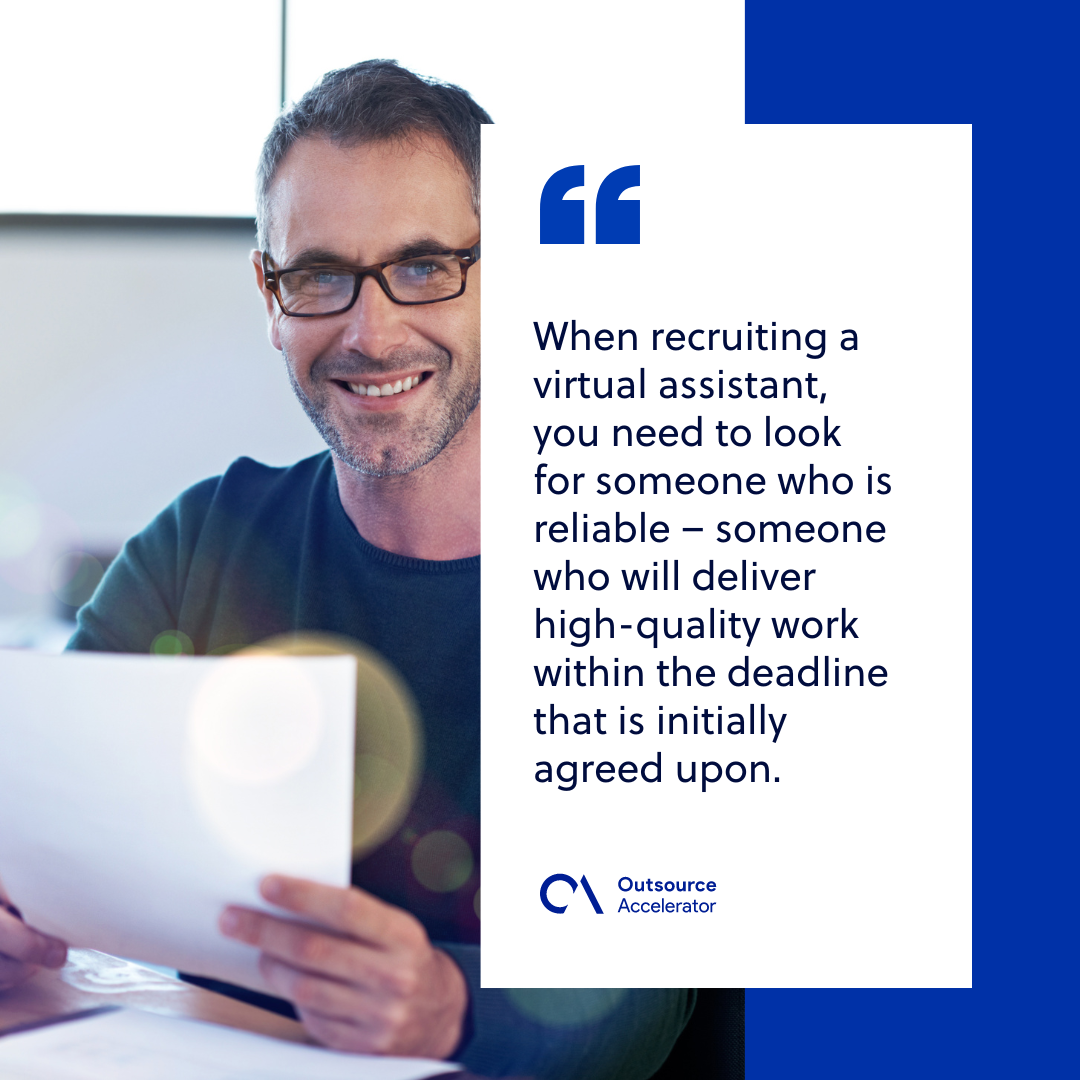 Six skills you should look for in a VA | Outsource Accelerator