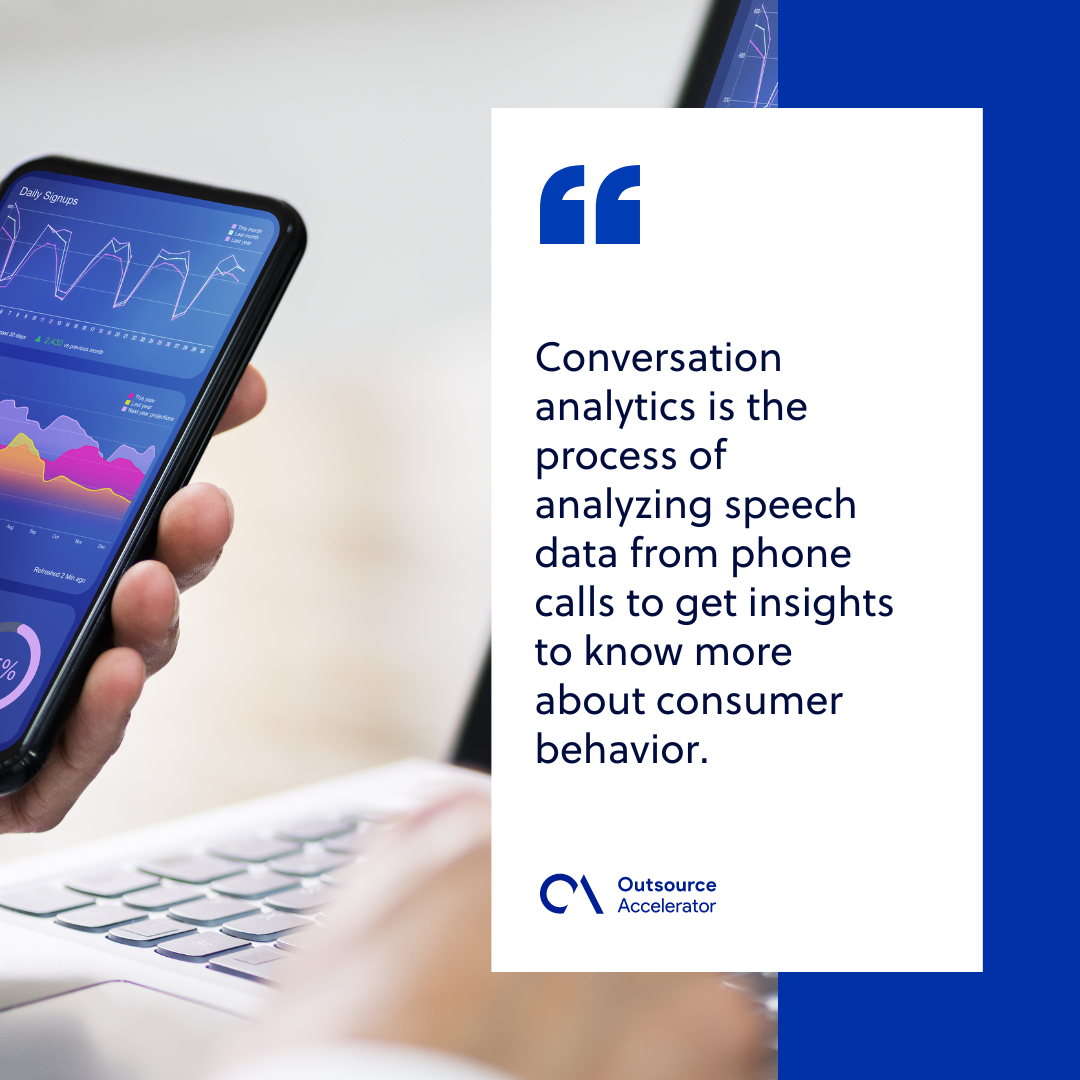 Conversation analytics | Outsourcing Glossary | Outsource Accelerator