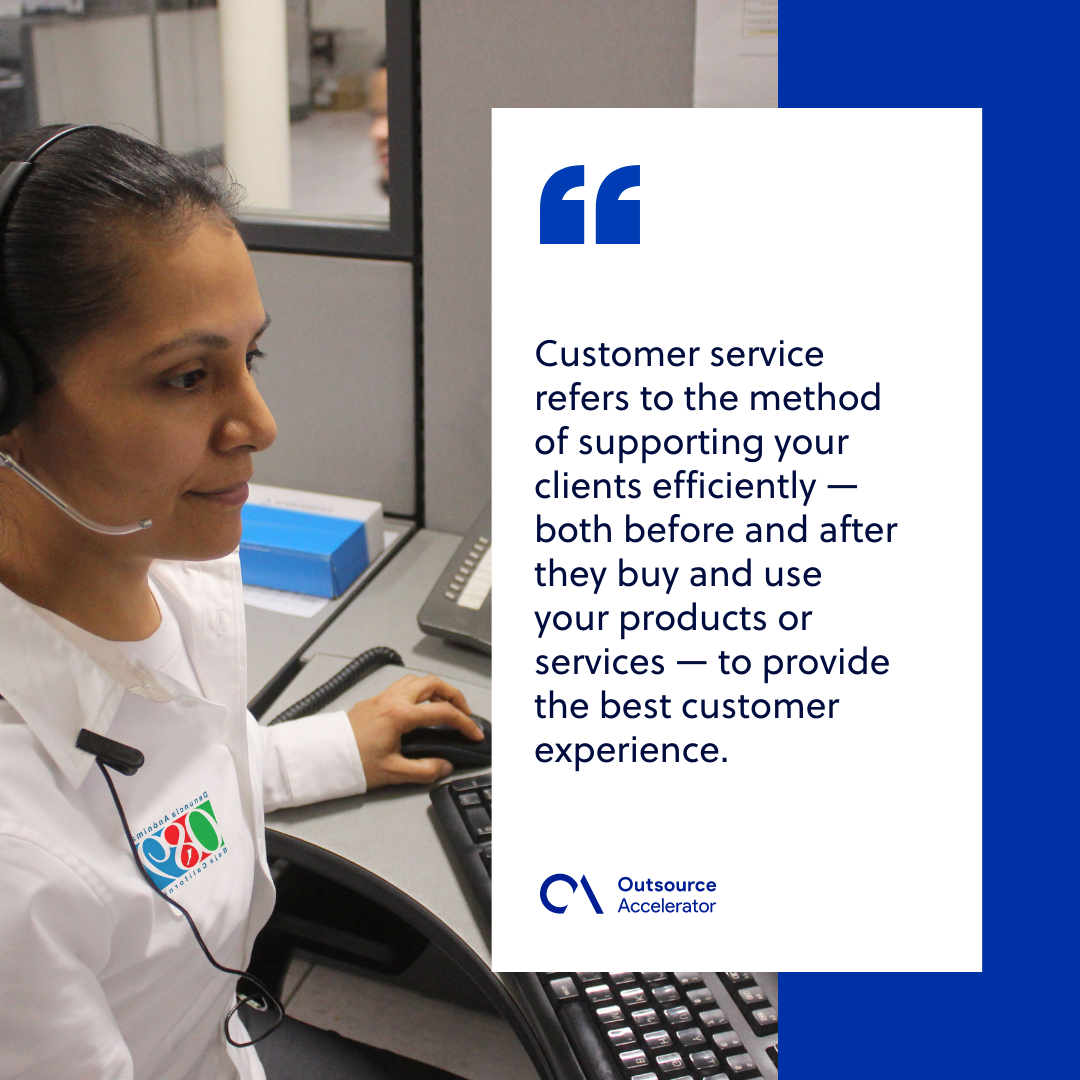 How outsourcing customer service can help you scale your business | Outsource Accelerator