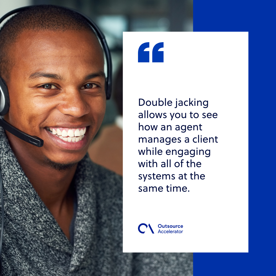 Double jacking | Outsourcing Glossary | Outsource Accelerator