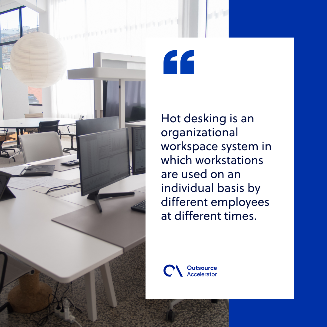 Hot desking | Outsourcing Glossary | Outsource Accelerator