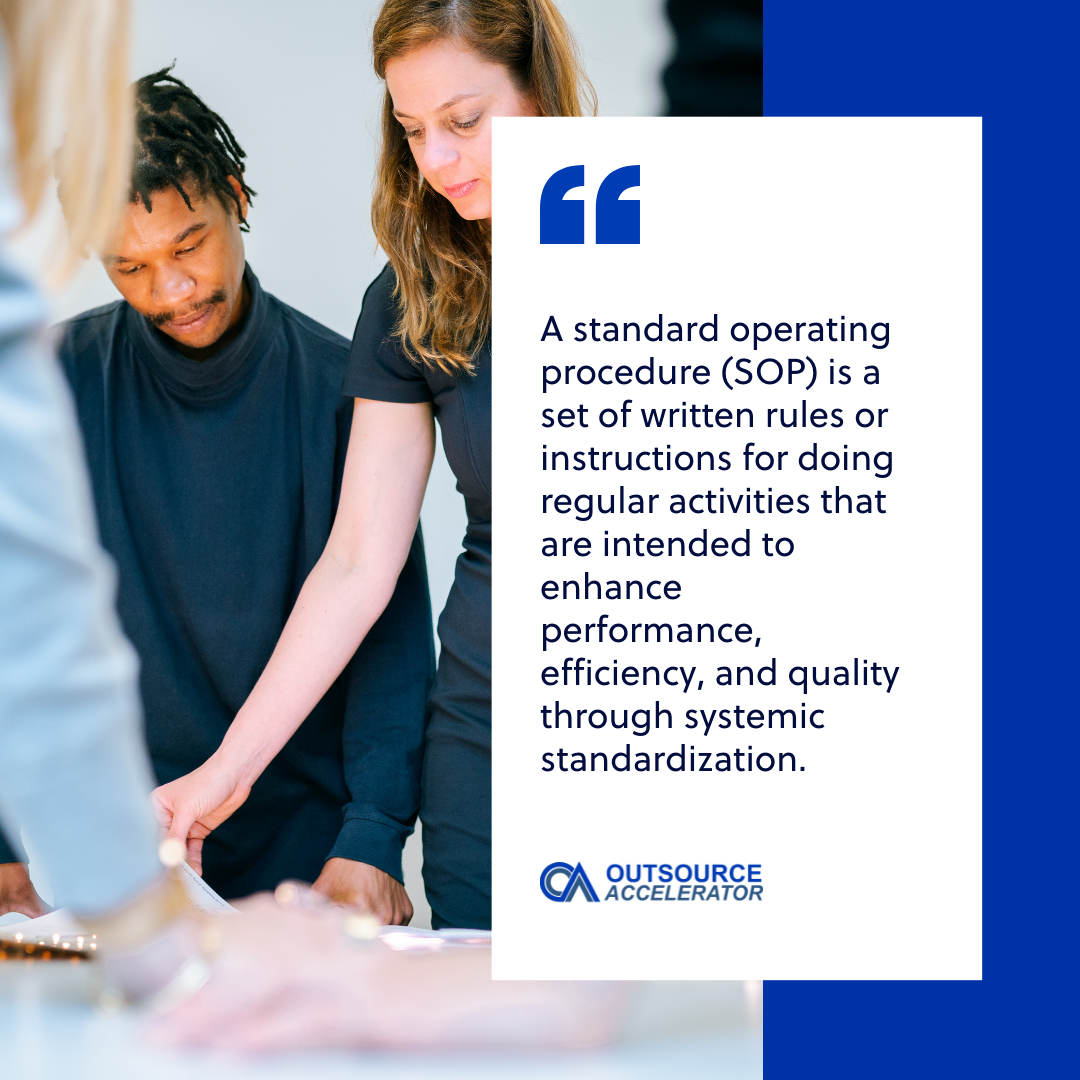 Standard Operating Procedure (SOP) | Outsourcing Glossary | Outsource Accelerator