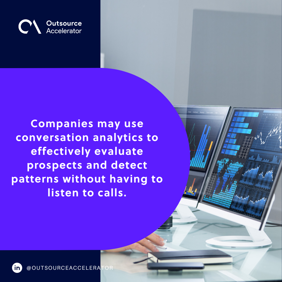 Conversation analytics | Outsourcing Glossary | Outsource Accelerator