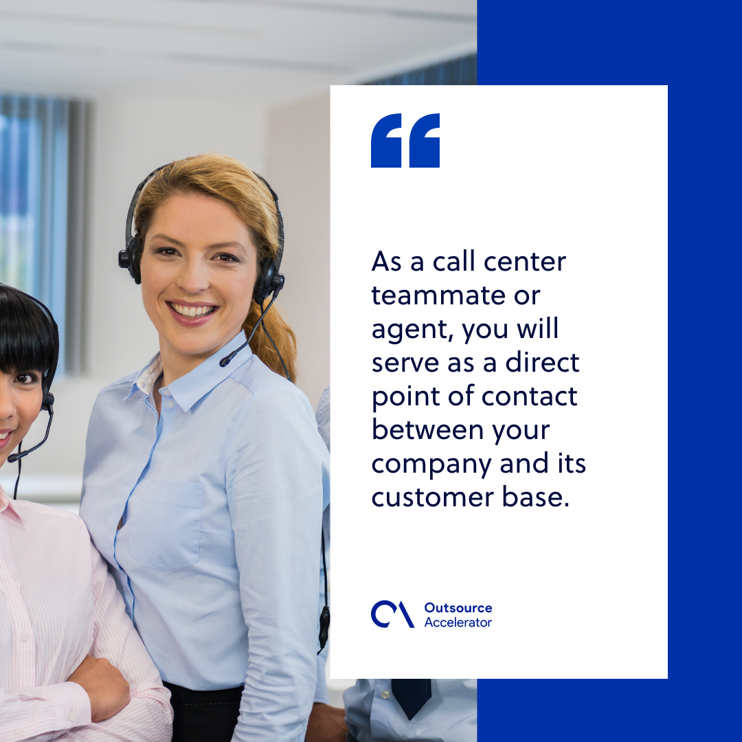 How to become a top performing call center teammate | Outsource Accelerator