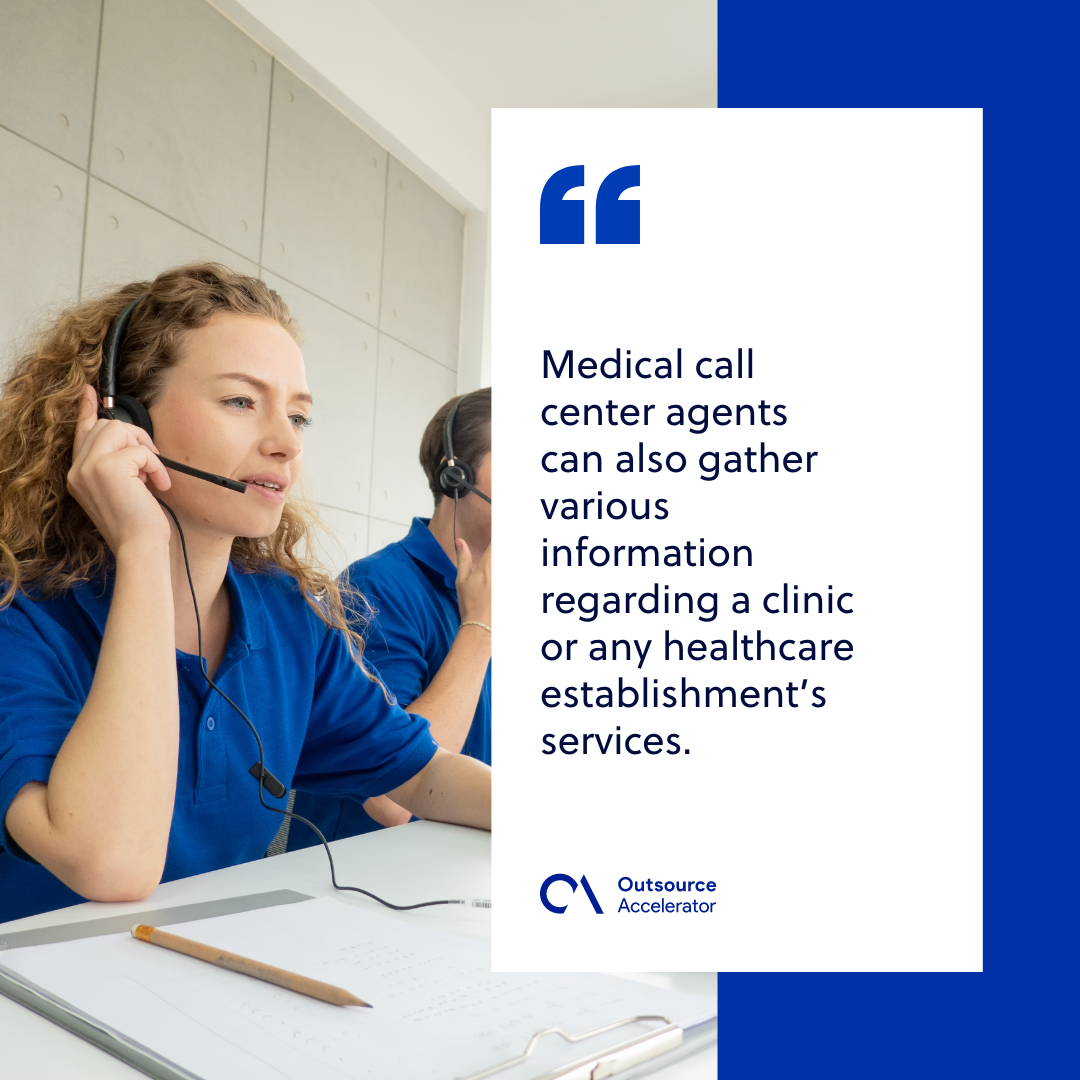 How an outsourced medical call center supports a healthcare facility ...