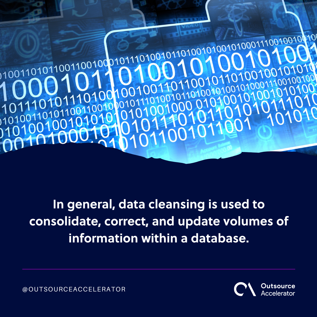 The Science Of Data Cleansing Why Does It Matter Outsource Accelerator