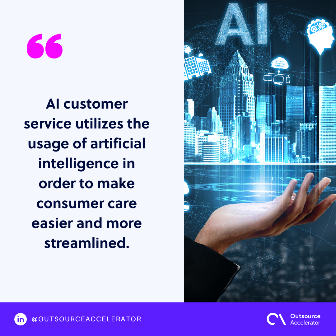 AI customer service: The future of the industry | Outsource Accelerator