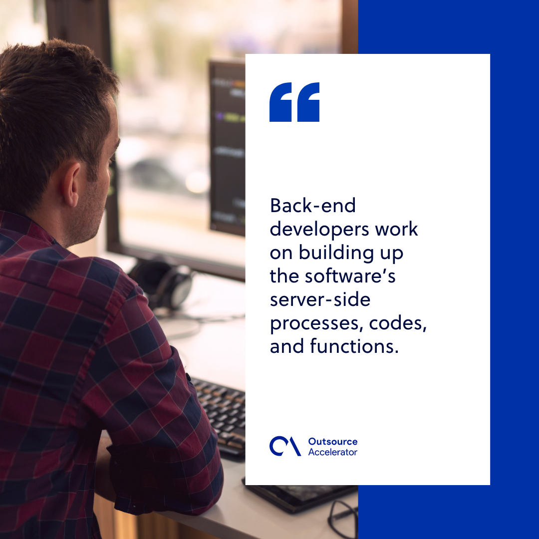 Back-end developer | Outsourcing Glossary | Outsource Accelerator