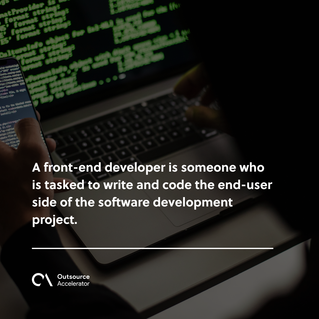 Front-end developer | Outsourcing Glossary | Outsource Accelerator