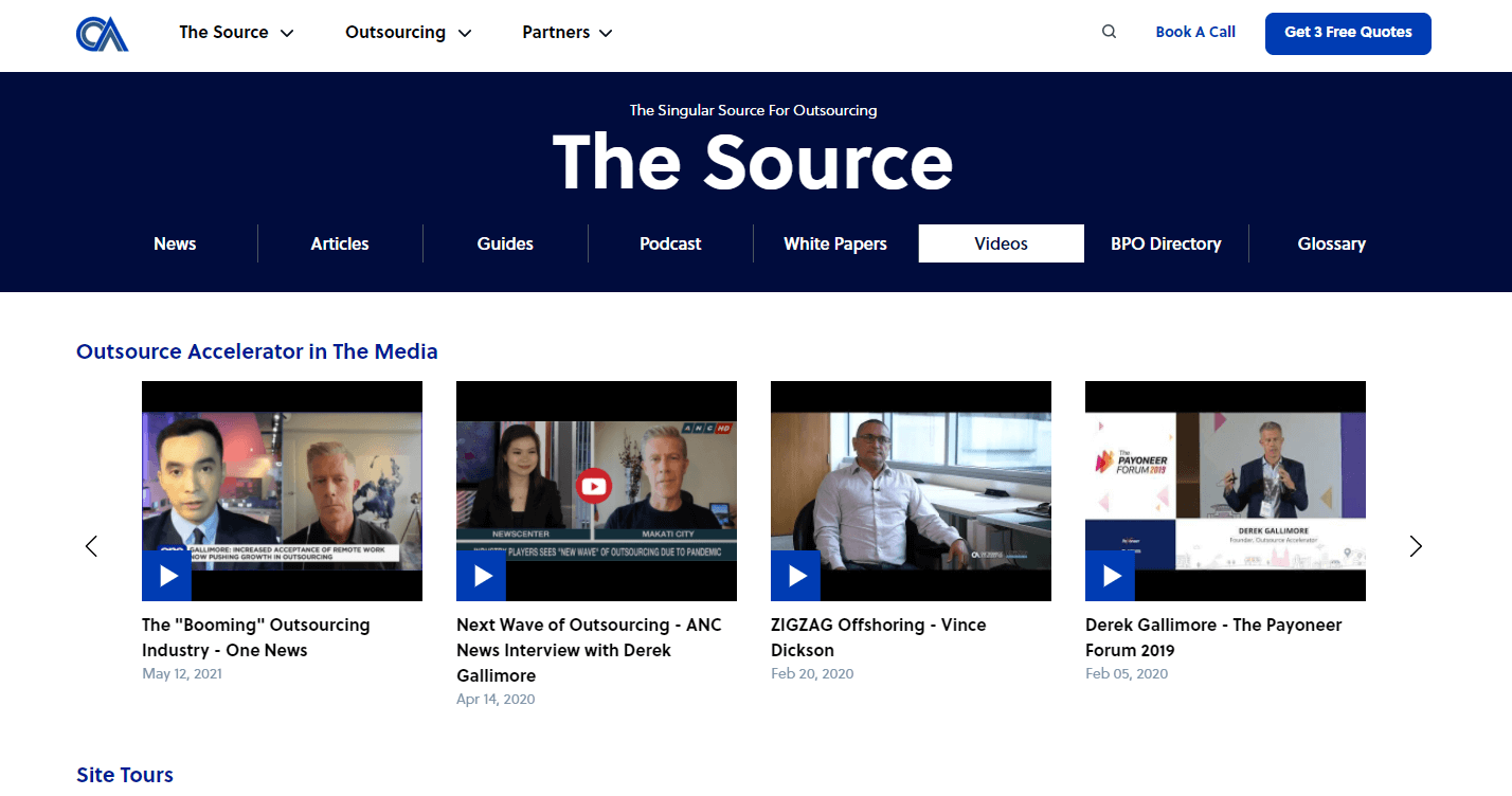 Outsourcing Videos Outsource Accelerator