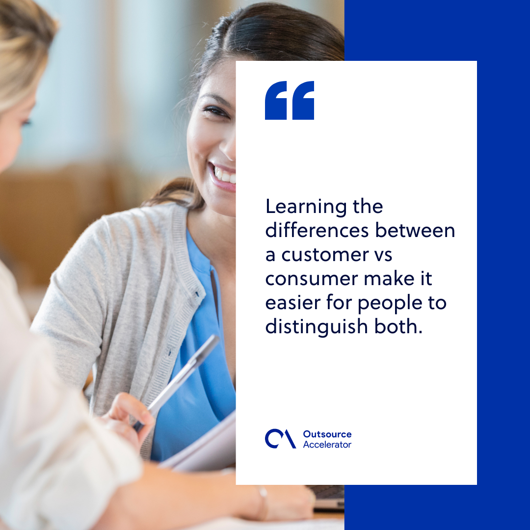 Customers vs consumers: Key differences between the two groups ...