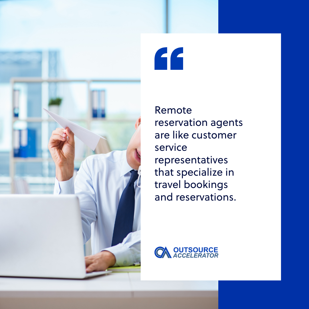What is a remote reservation agent? | Outsource Accelerator