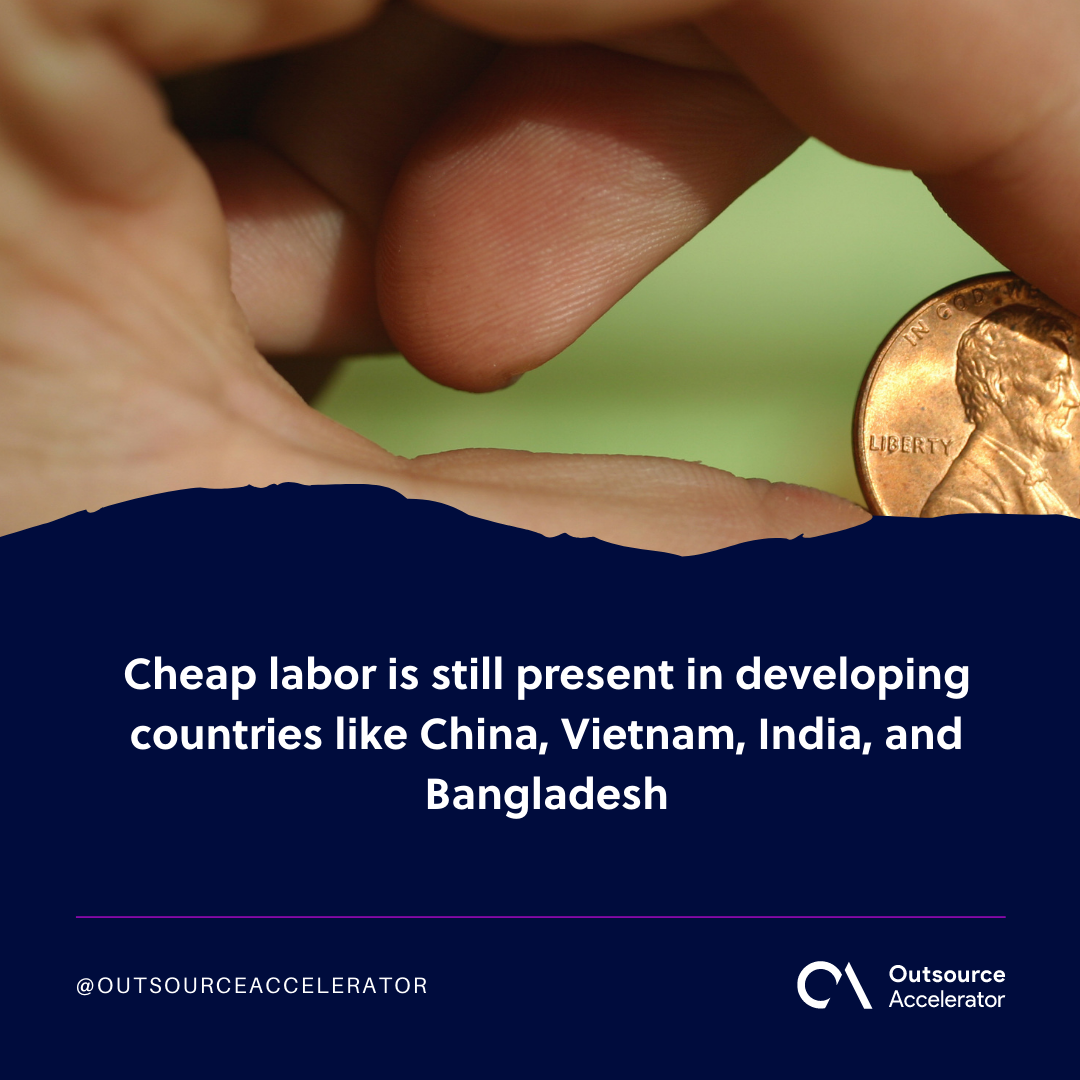 Is offshore outsourcing cheap labor? | Outsource Accelerator