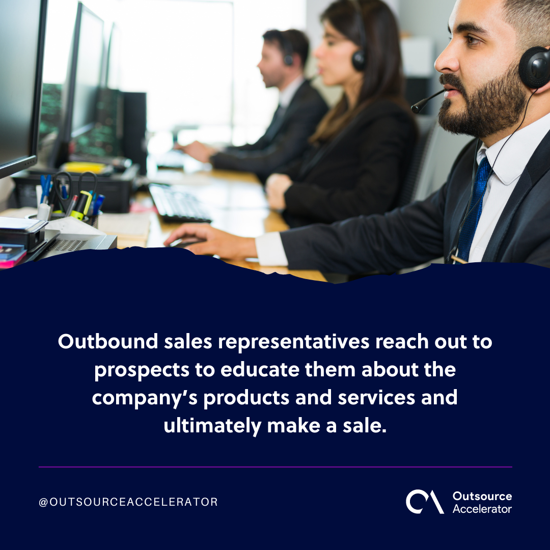 Outbound sales | Outsourcing Glossary | Outsource Accelerator