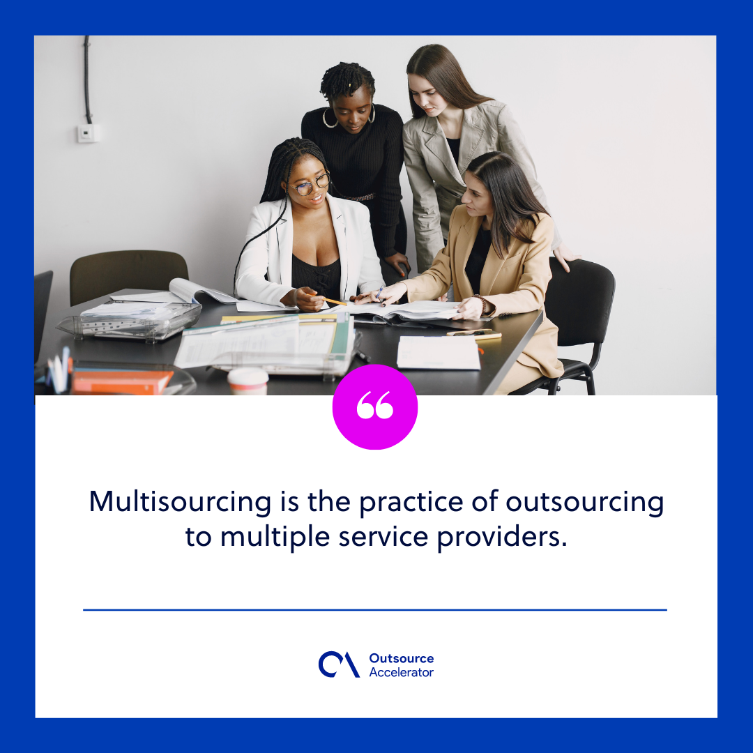 What is multisourcing? | Outsource Accelerator