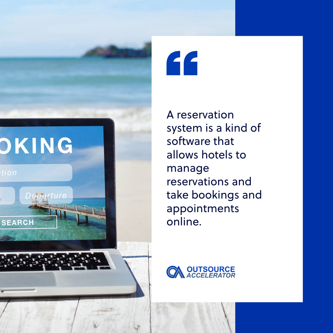 Reservation system | Outsourcing Glossary | Outsource Accelerator