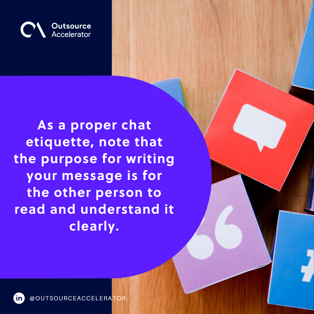 Business chat etiquette: What you should and shouldn’t do | Outsource ...