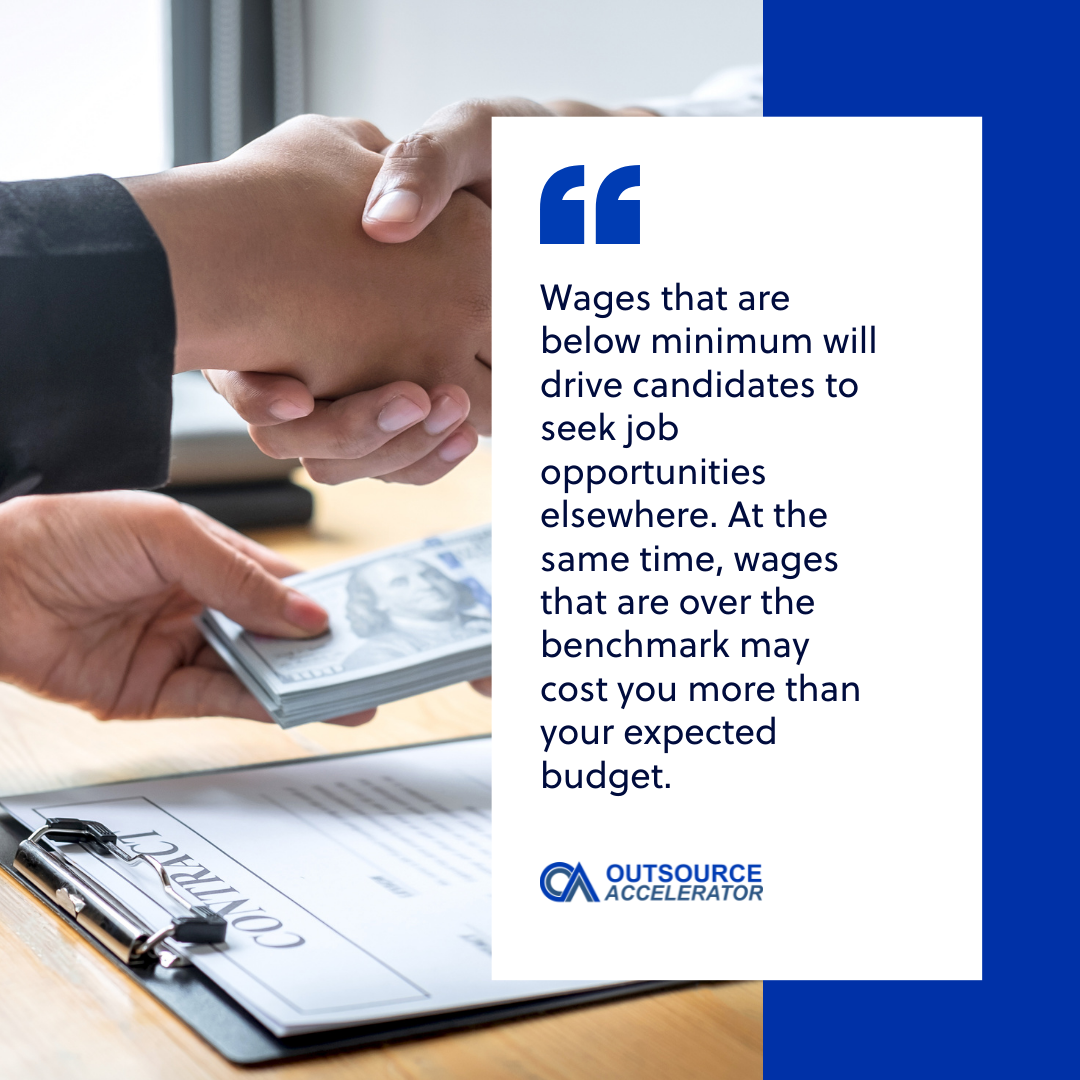Importance of salary benchmarking in hiring employees | Outsource Accelerator