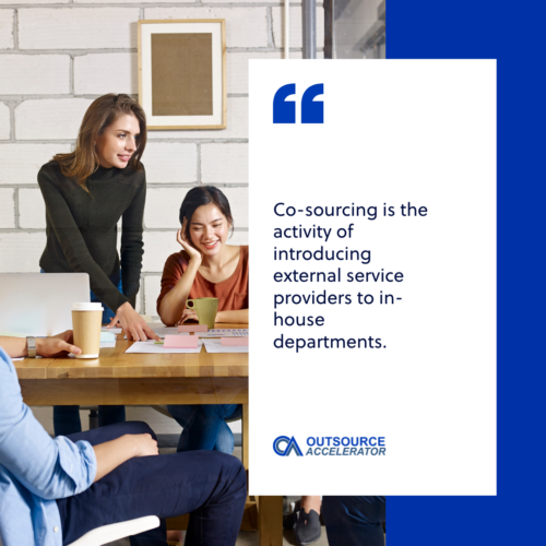 What is co-sourcing and how does it help? | Outsource Accelerator