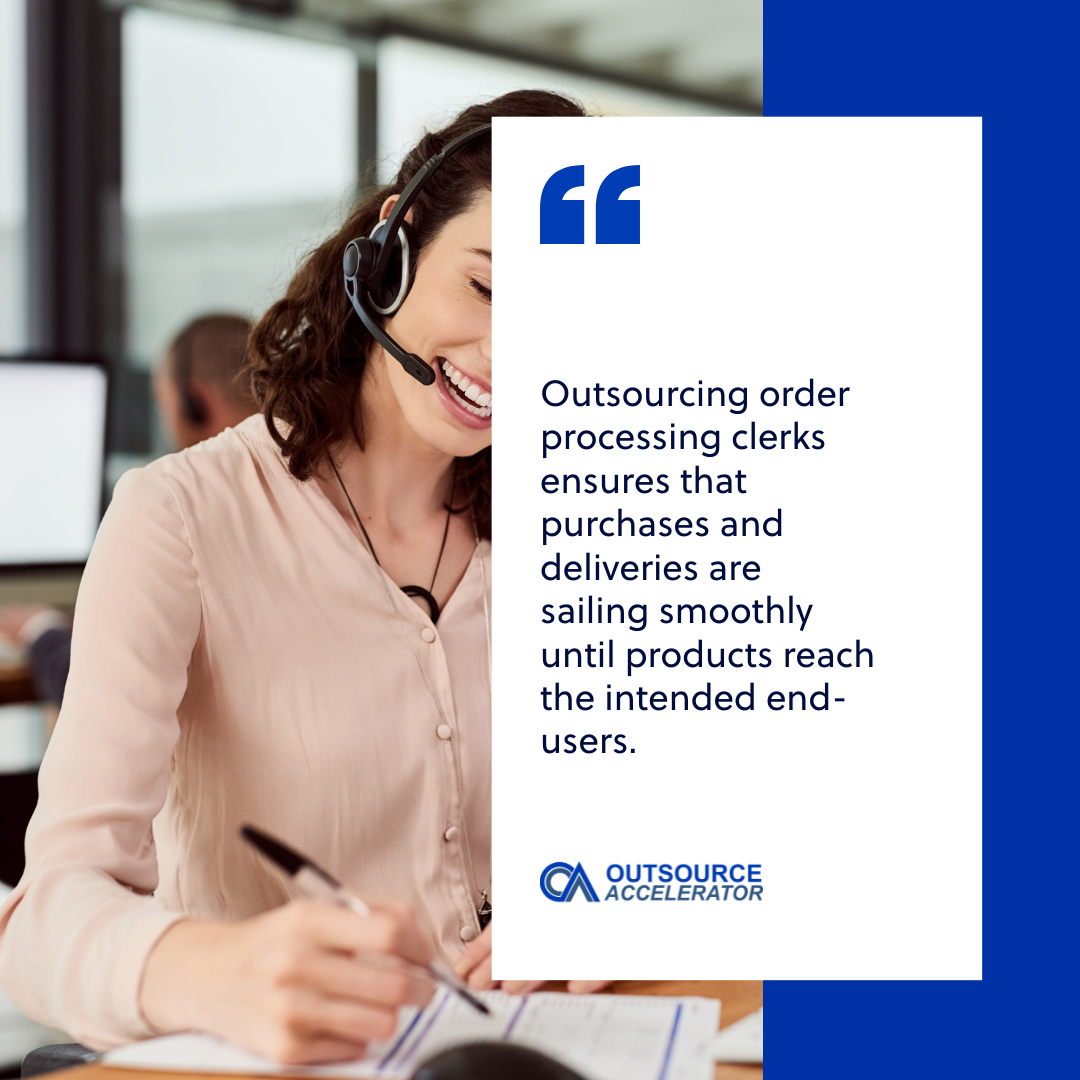 Order processing clerks and their contribution to your business ...