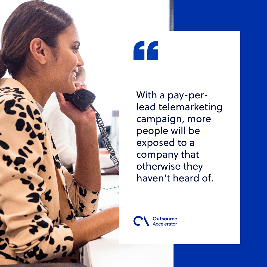 Pay-per-lead telemarketing: What is it? | Outsource Accelerator