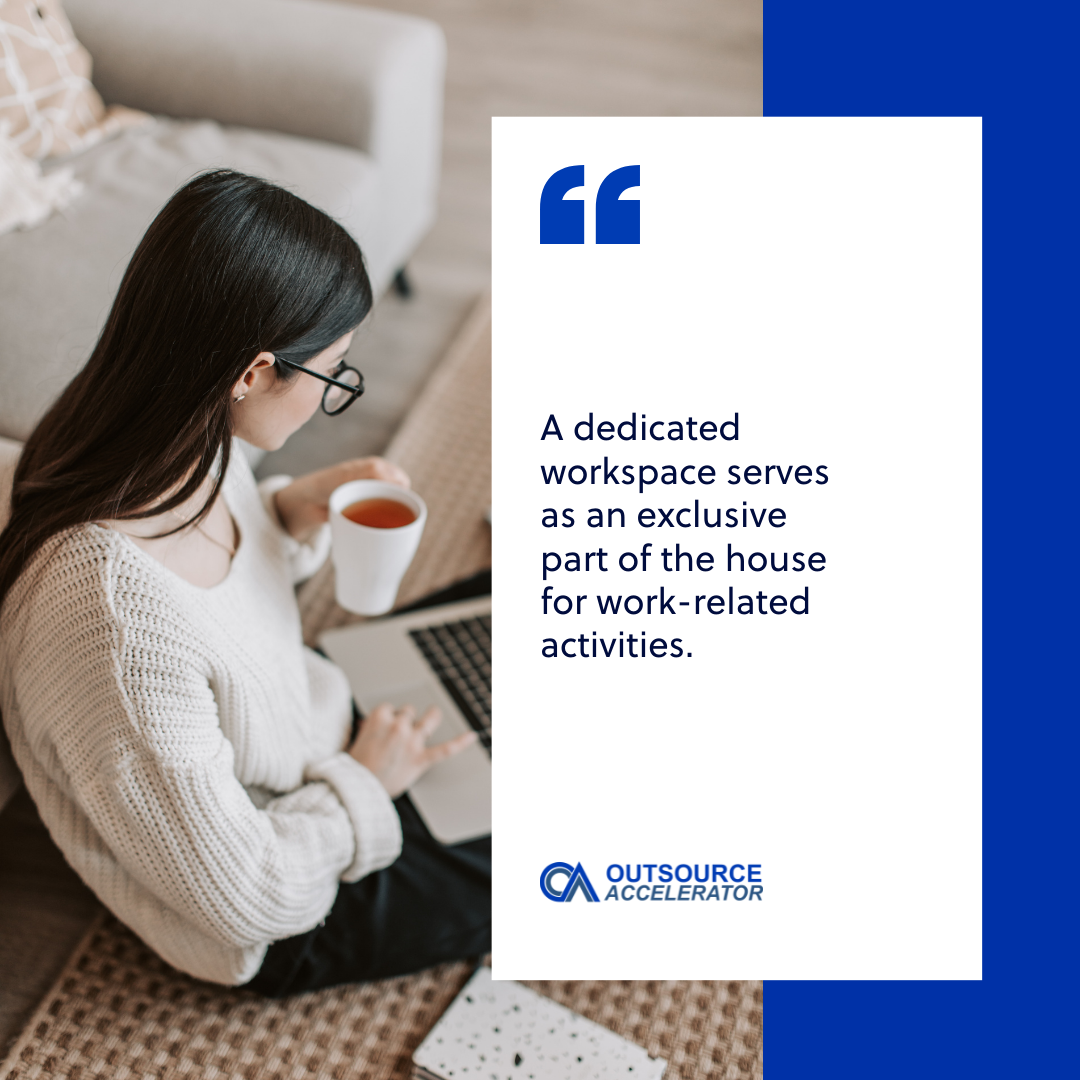 The value of having a dedicated workspace at home | Outsource Accelerator