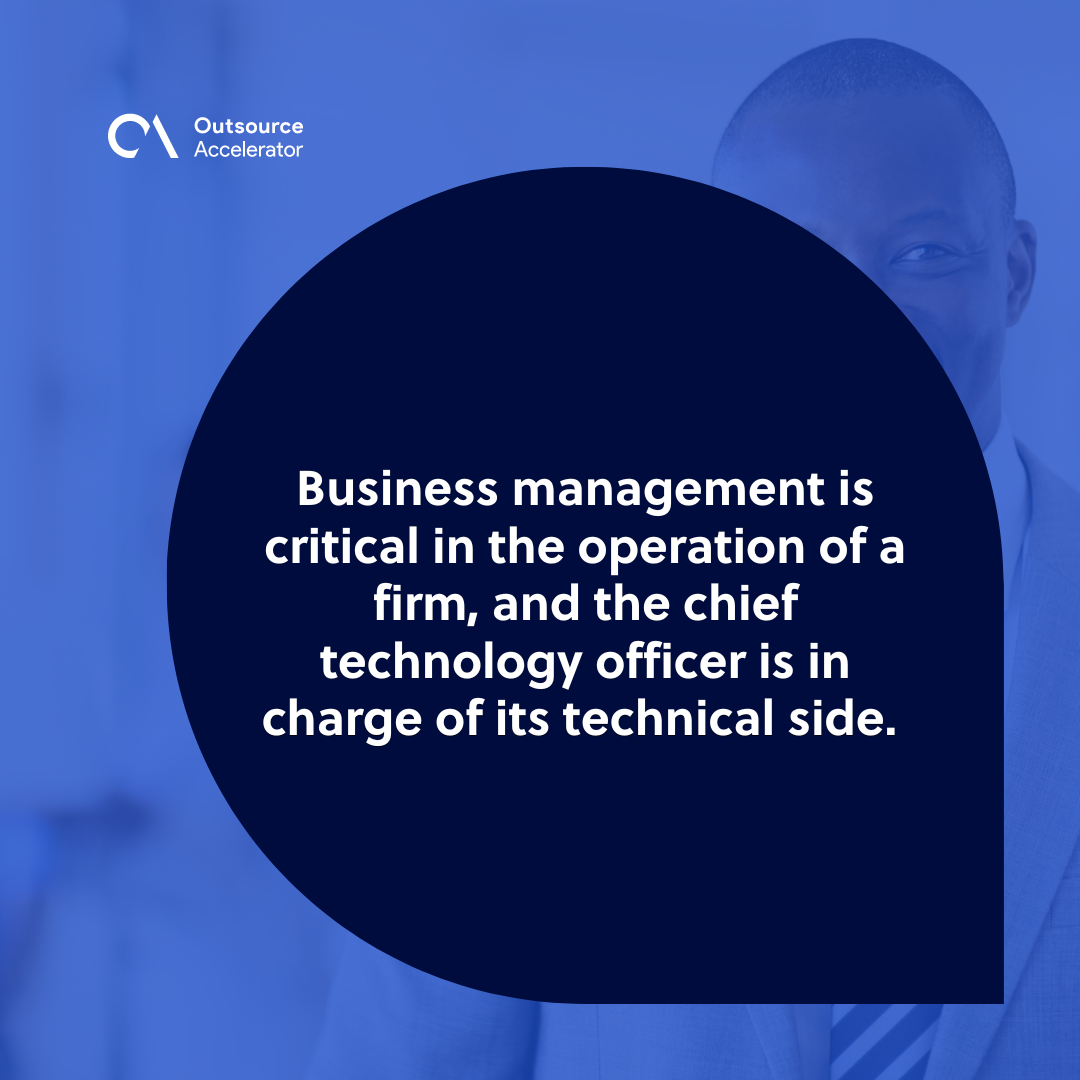 Chief technology officer | Outsourcing Glossary | Outsource Accelerator