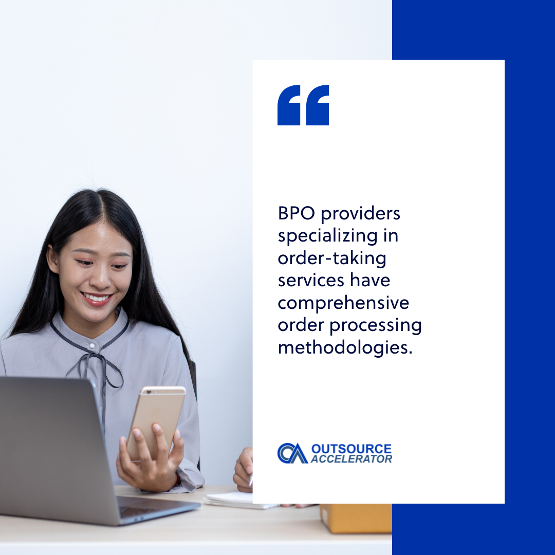 Outsource order-taking services the right way | Outsource Accelerator