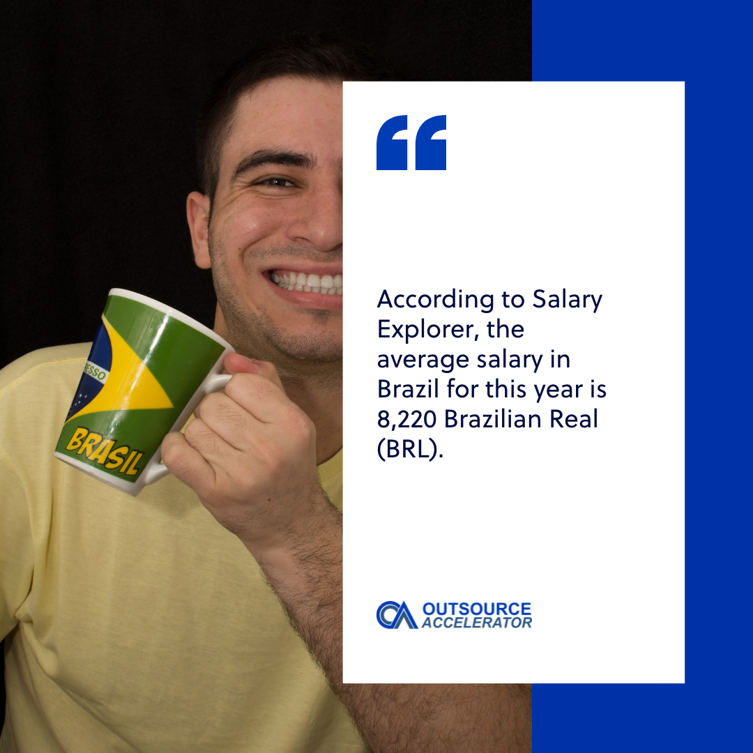 What is the average salary in Brazil? | Outsource Accelerator