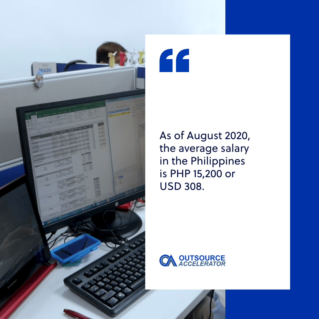Average salary in the Philippines: How a company saves costs through ...