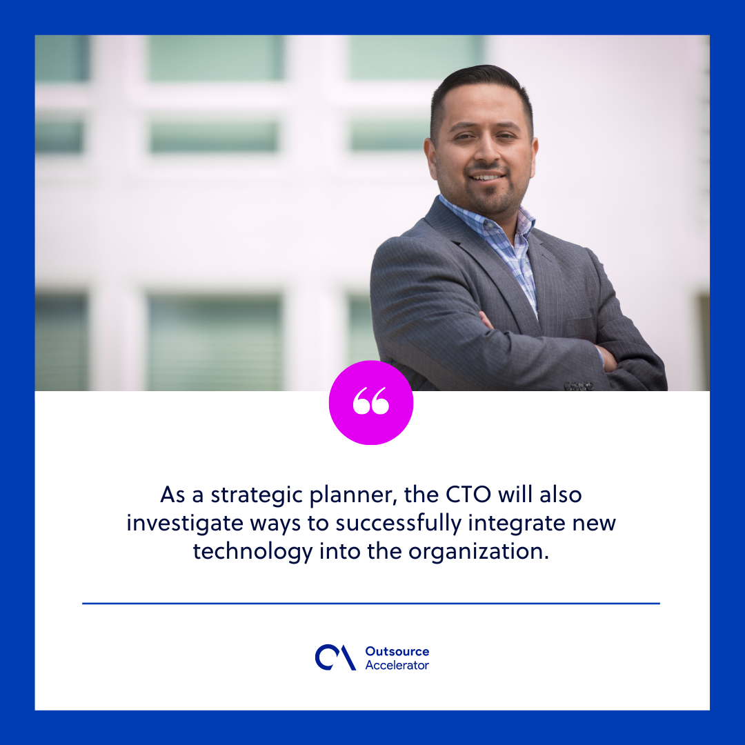 Chief technology officer | Outsourcing Glossary | Outsource Accelerator