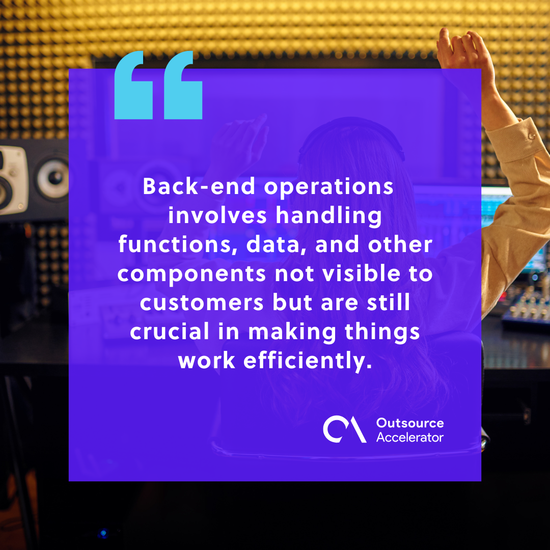 Here's your quick guide to back-end operations | Outsource Accelerator