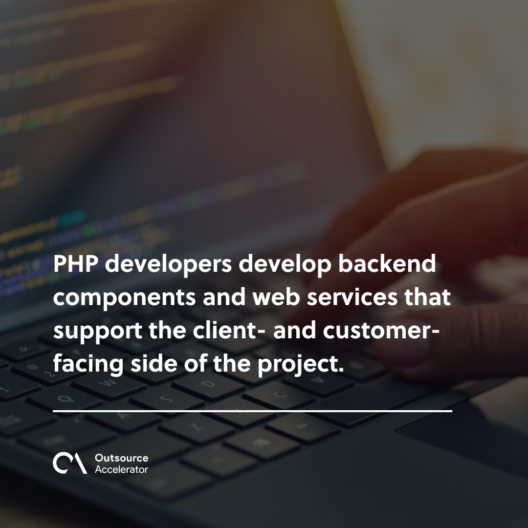 PHP developer | Outsourcing Glossary | Outsource Accelerator