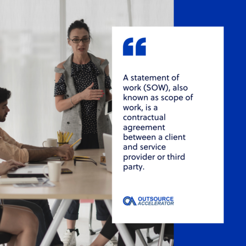 Statement of work (SOW) | Outsourcing Glossary | Outsource Accelerator