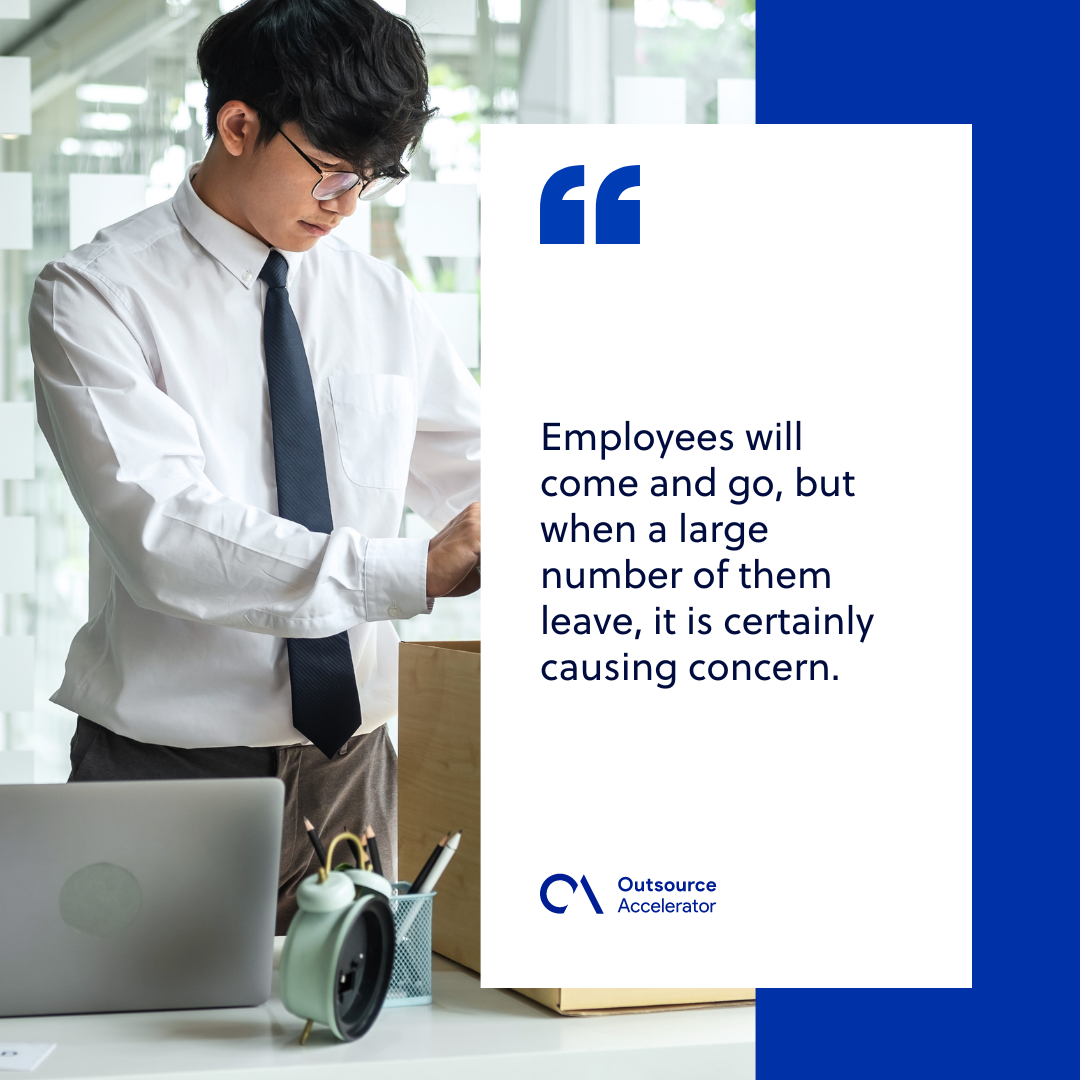 Employee churn rate | Outsourcing Glossary | Outsource Accelerator
