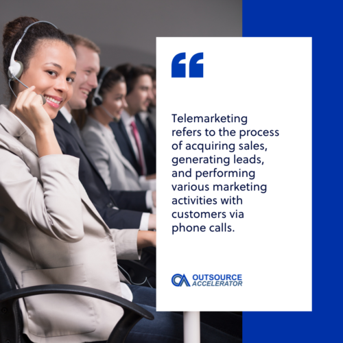 Hire the best telemarketers through 123Employee | Outsource Accelerator