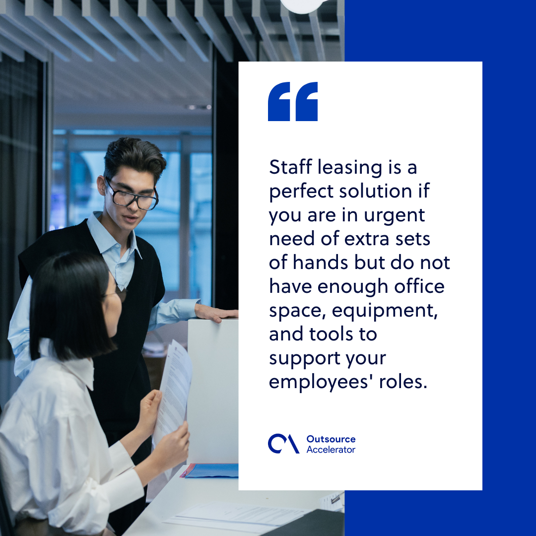 Staff leasing: A smart staffing strategy for your business | Outsource ...