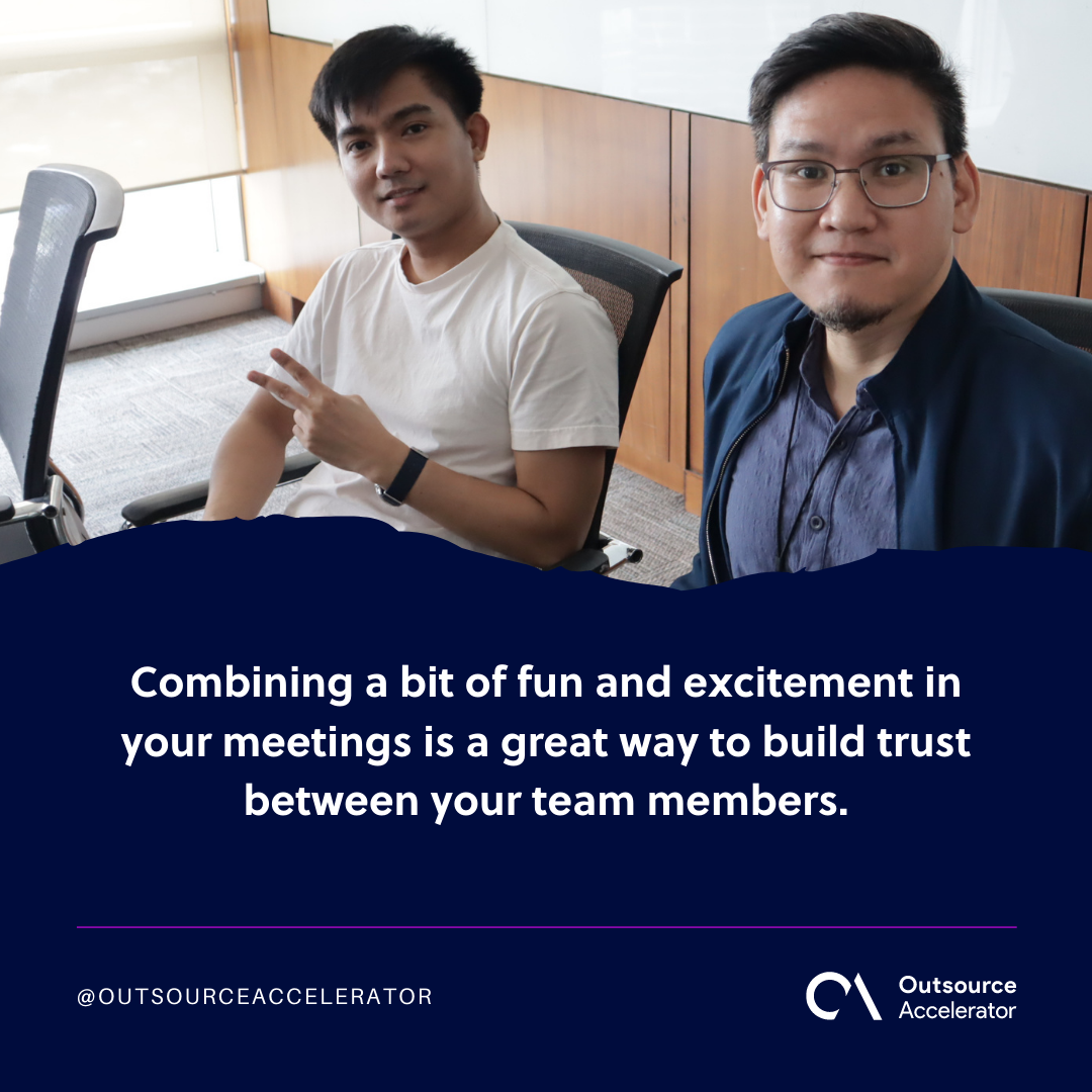 7 fun meeting ideas to boost employee morale and teamwork | Outsource ...