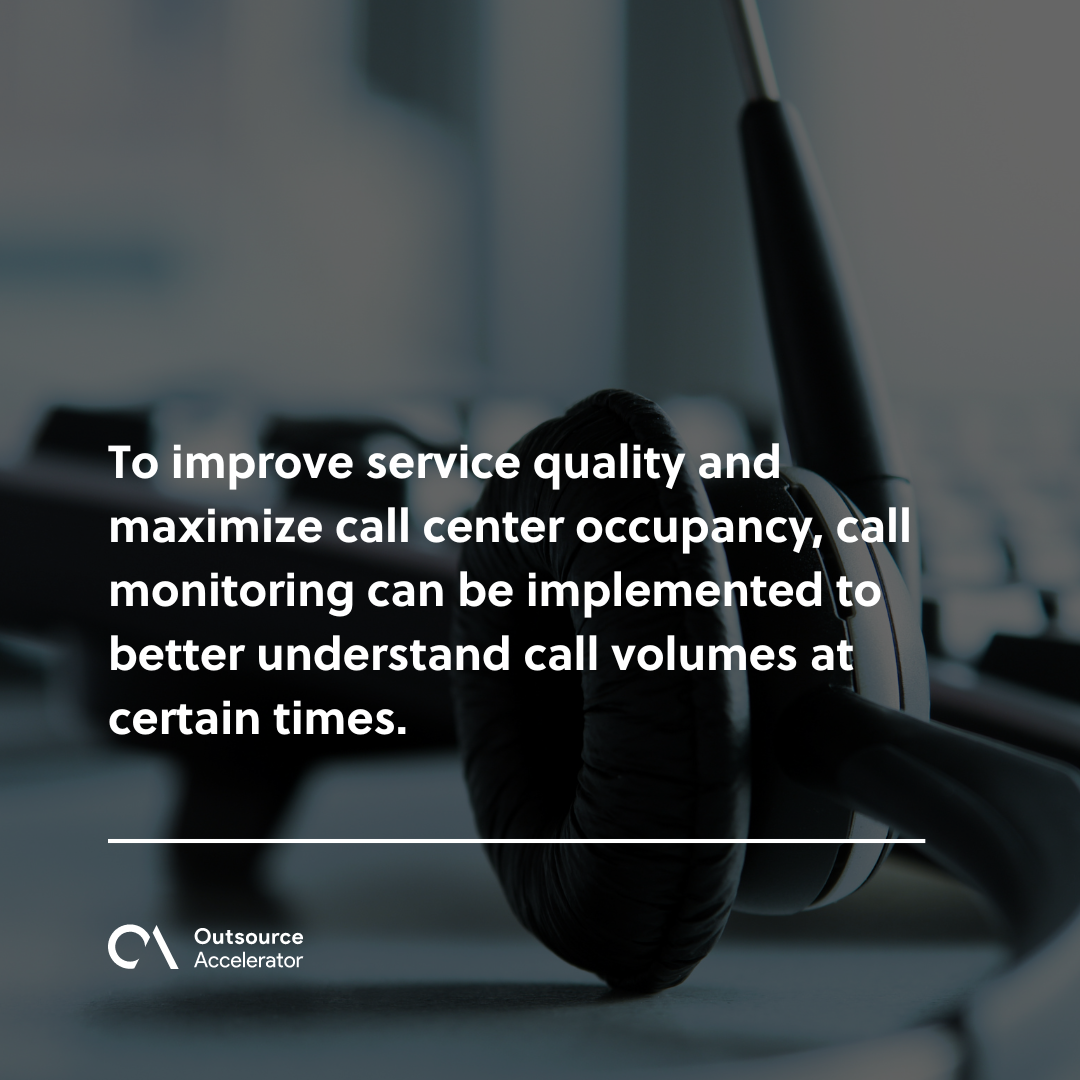 Call center occupancy | Outsourcing Glossary | Outsource Accelerator
